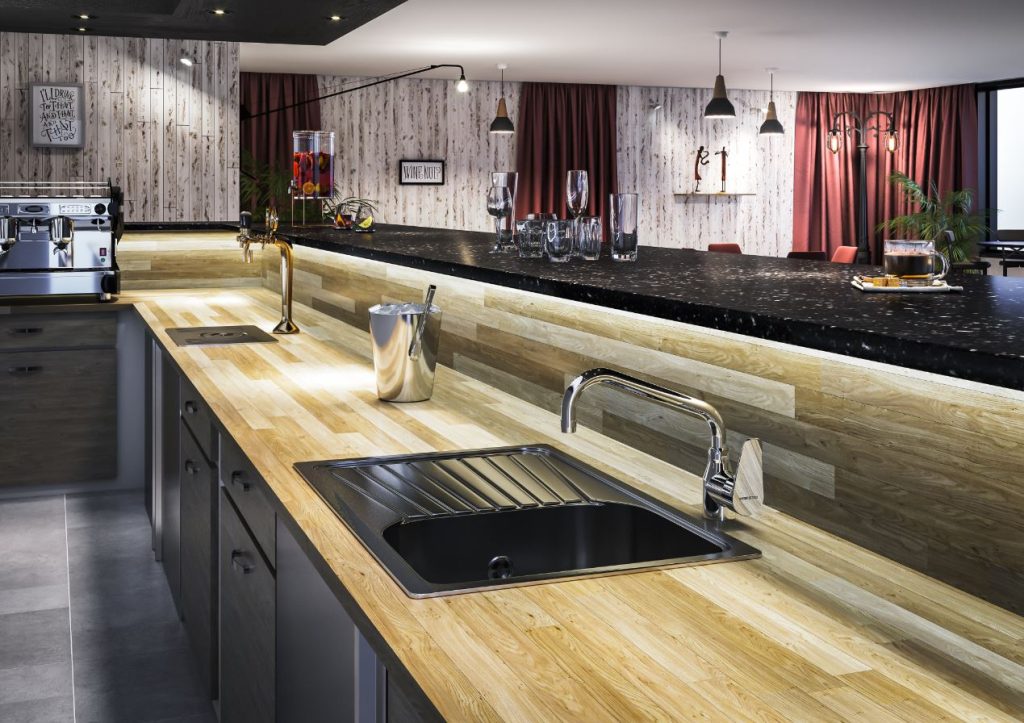 PRESTO NEO DUO Wall-Mounted Self-Closing Mixer Tap