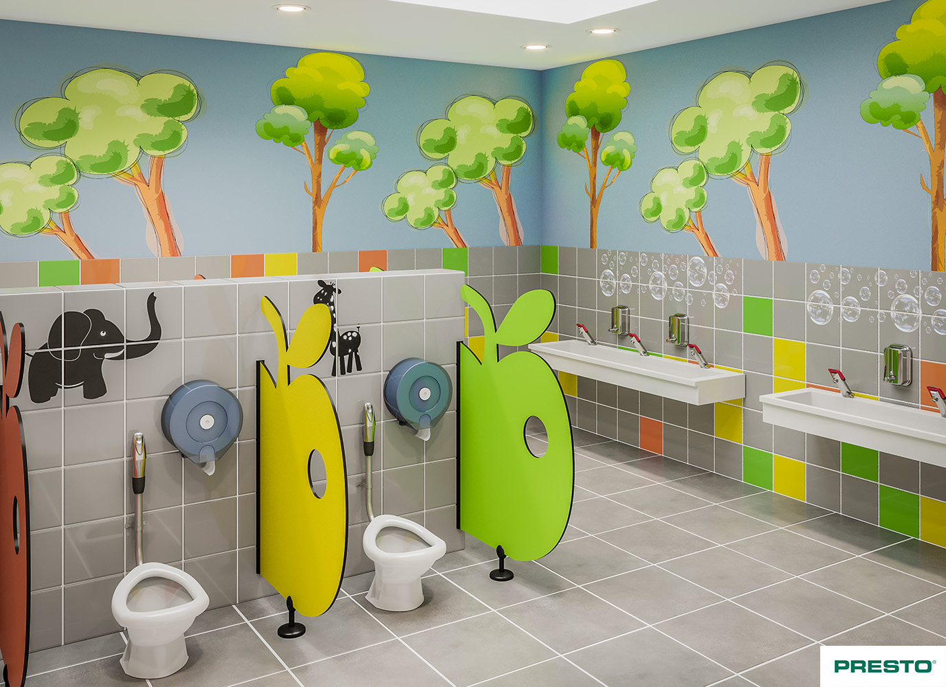 PRESTO NEO DUO Self-Closing Tap